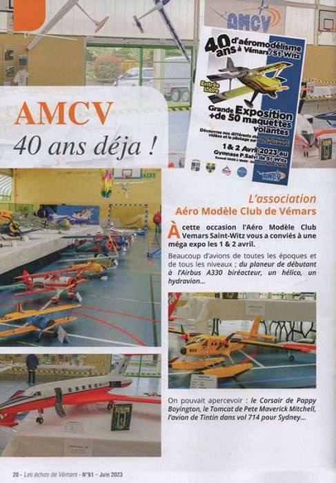 l’AMCV dans les Echos de Vémars – AMCV